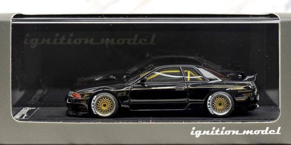 1/43 ignition model PANDEM GT-R(BNR32) Black 日版全新, 興趣及遊戲, 玩具 & 遊戲類 ...