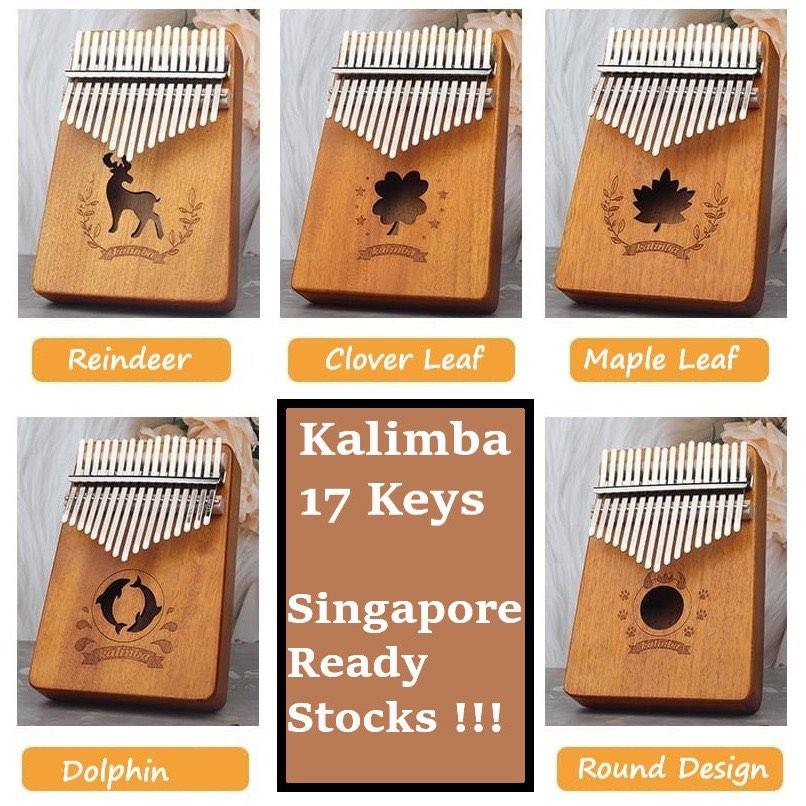 17 key kalimba (maple leaf), Hobbies & Toys, Music & Media, Musical ...