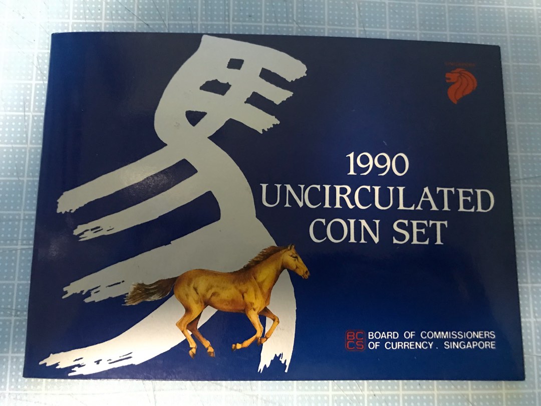 1990 Uncirculated Coin Set, Hobbies & Toys, Memorabilia & Collectibles ...