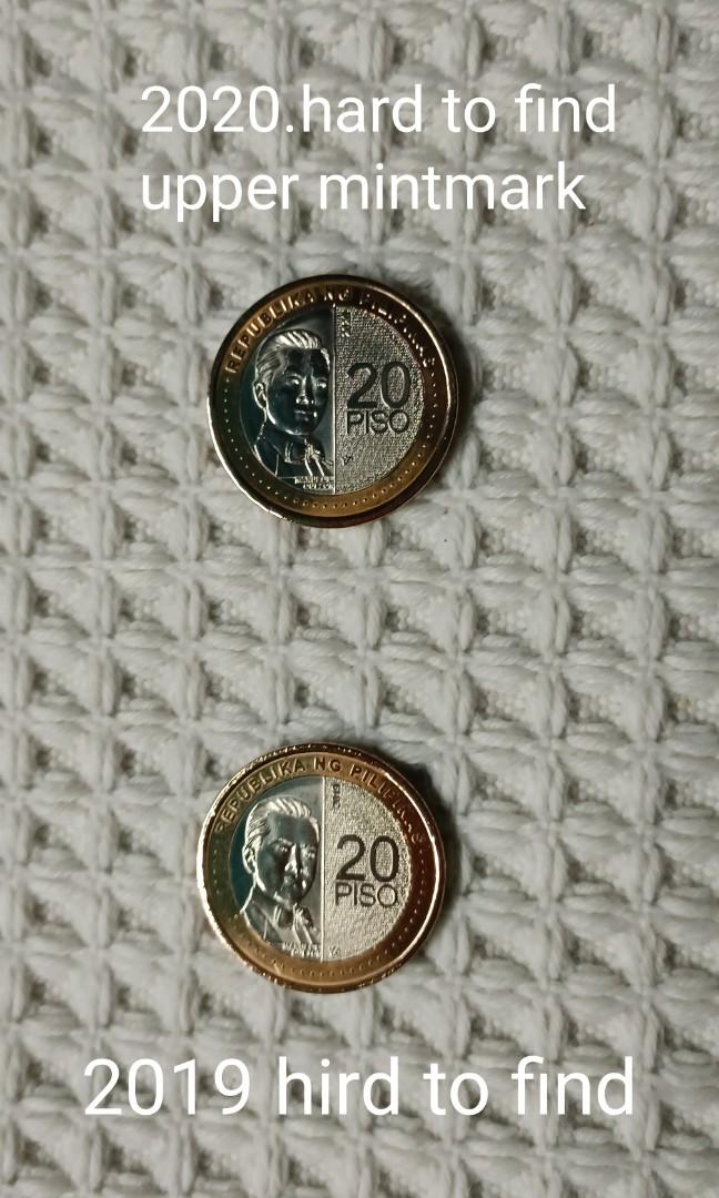 2020 20 peso coin NGC.htf upper mintmark.2019 htf 20peso NGC series ...