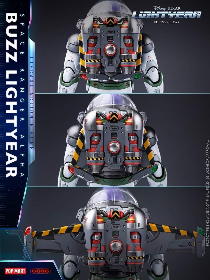 22.3cm Pop Mart Gong Studio Buzz Lightyear Space Ranger Alpha Toy Story, Hobbies & Toys, Toys ...