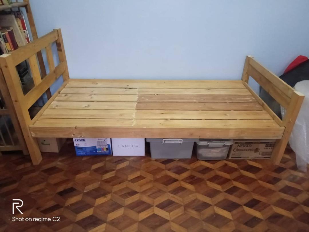 2 Palochina Bedframes, Furniture & Home Living, Furniture, Bed Frames ...