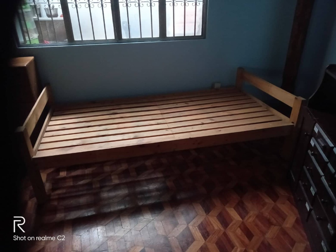 2 Palochina Bedframes, Furniture & Home Living, Furniture, Bed Frames ...