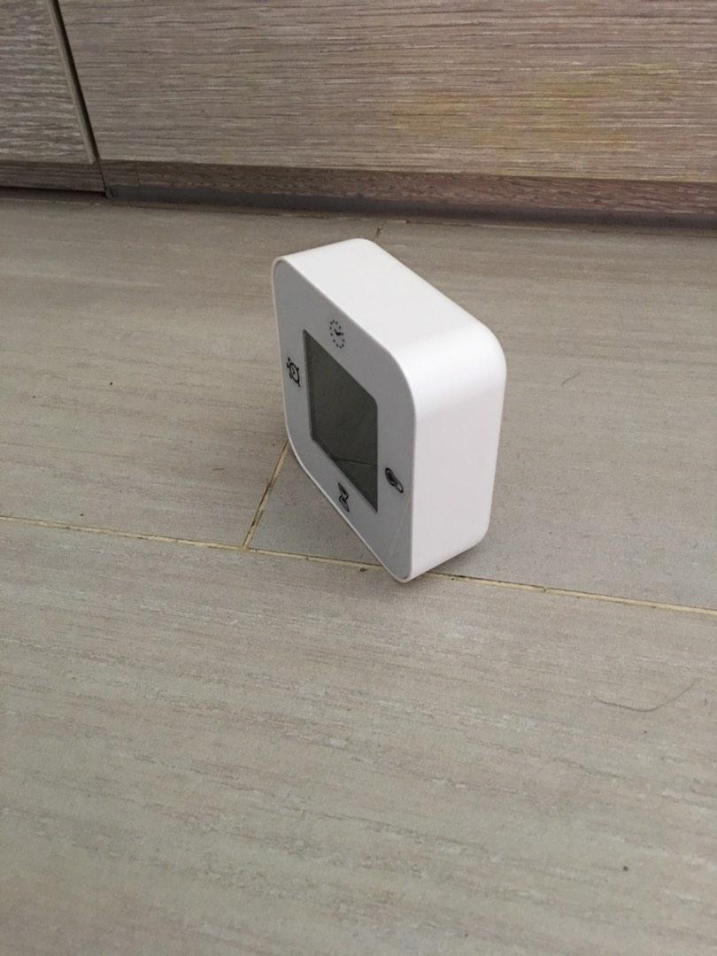 (原價$60) 全新 IKEA clock KLOCKIS 四合一 白色 時鐘 / 溫度計 / 鬧鐘 / 計時器 white colour 4 ...