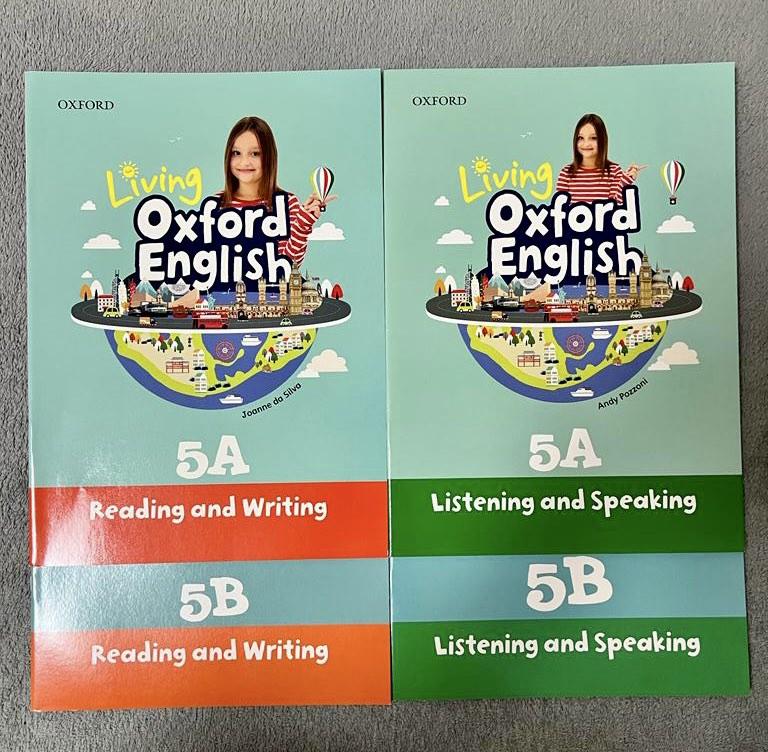 全新小五英文教科書 P5 English （玫瑰崗RHS）, 興趣及遊戲, 書本 & 文具, 教科書 - Carousell