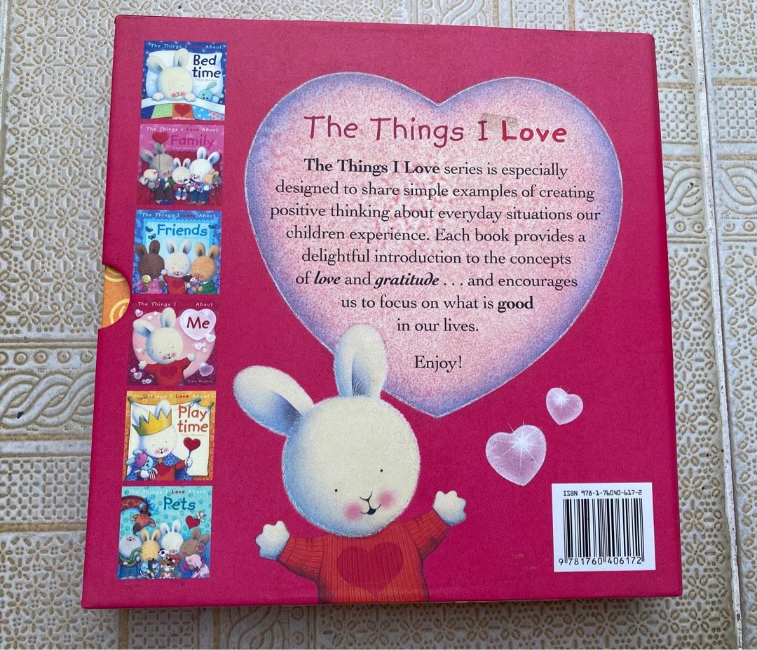 (全新) The Things I Love Series (6 in 1) 兒童英文書, 興趣及遊戲, 書本 & 文具, 小朋友書 ...