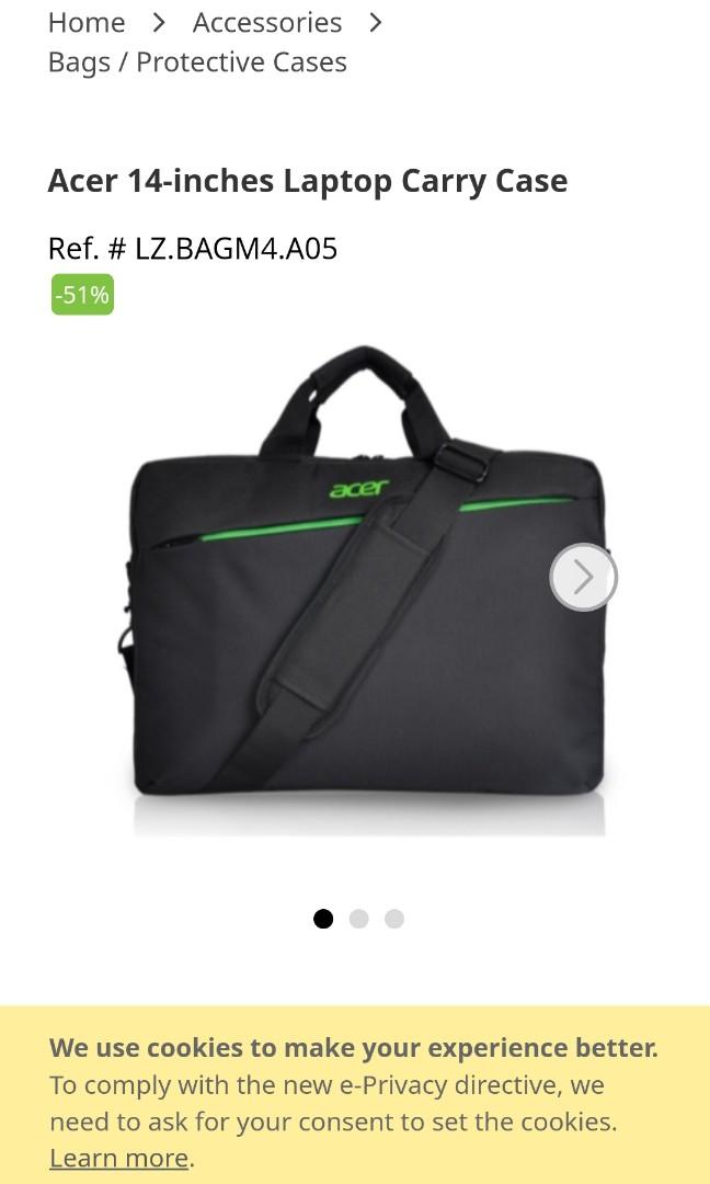 Acer laptop bag [NEW], Computers & Tech, Parts & Accessories, Laptop ...