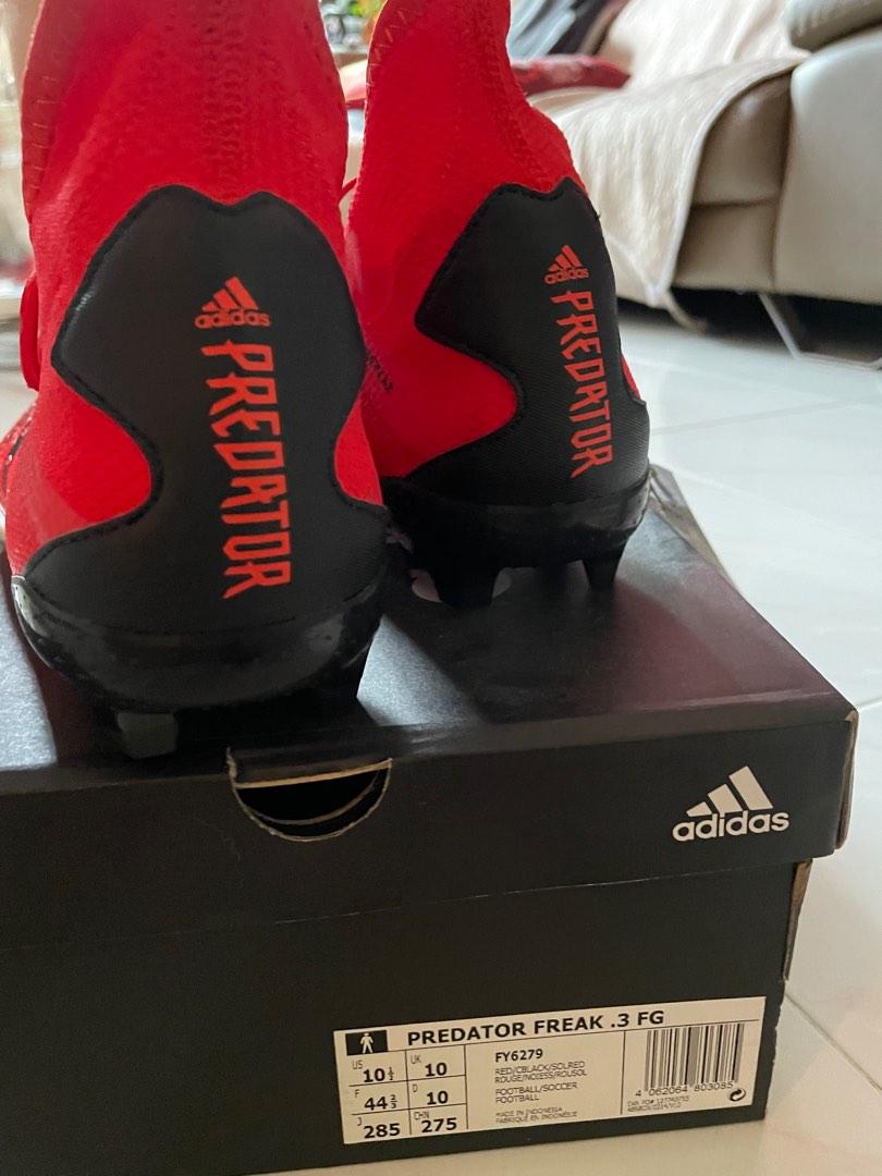 Adidas FOOTBALL/SOCCER Predator Freak, Sports Equipment, Sports & Games ...