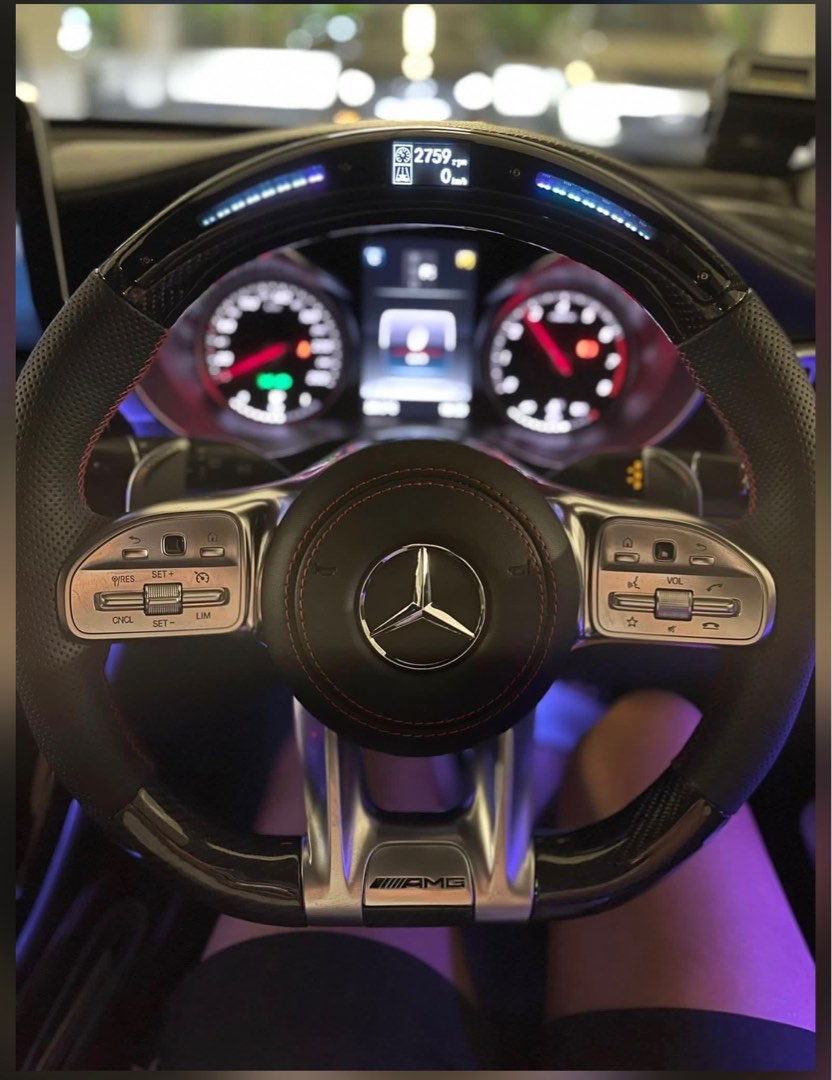 AMG steering wheel (Mercedes), Car Accessories, Accessories on Carousell