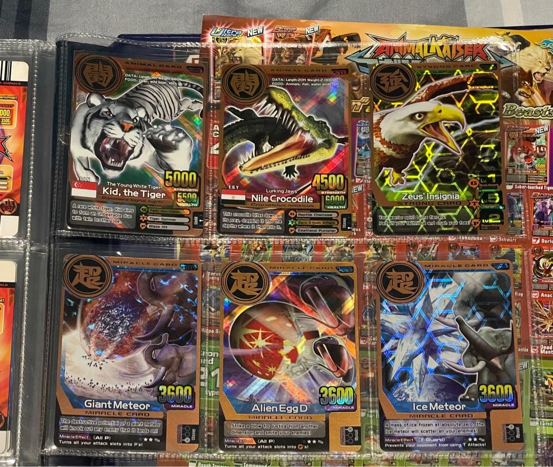 Animal Kaiser cards, Hobbies & Toys, Toys & Games on Carousell