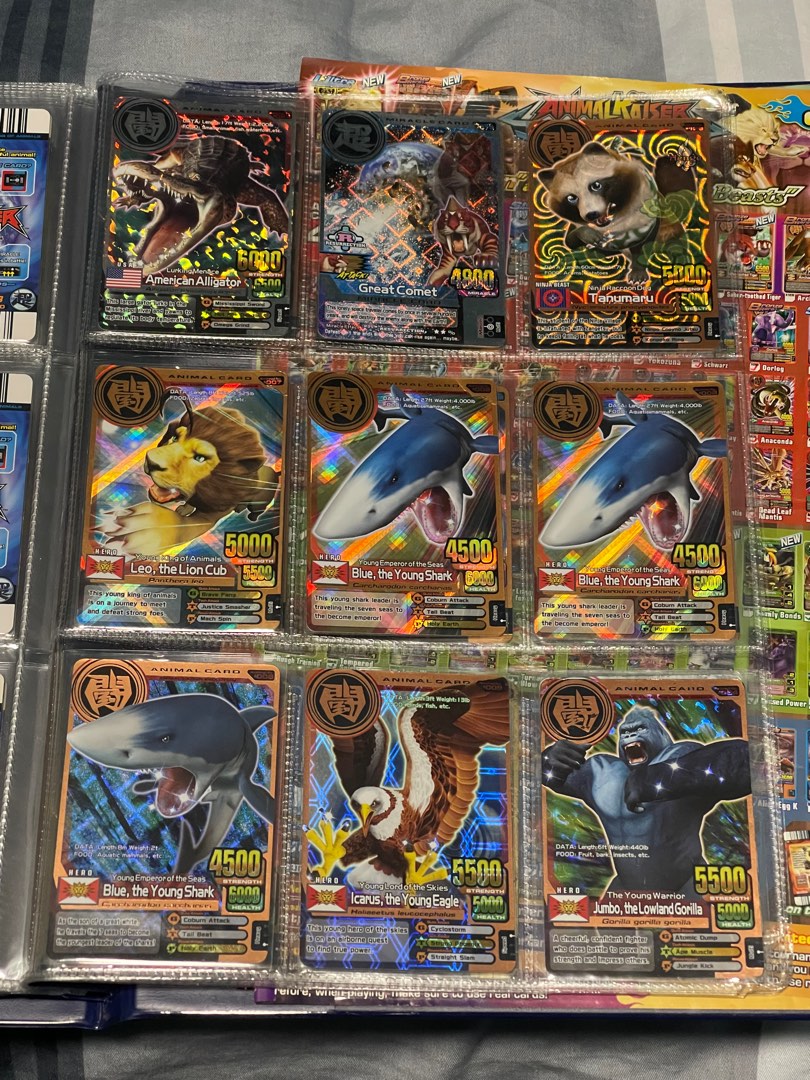 Animal Kaiser cards, Hobbies & Toys, Toys & Games on Carousell