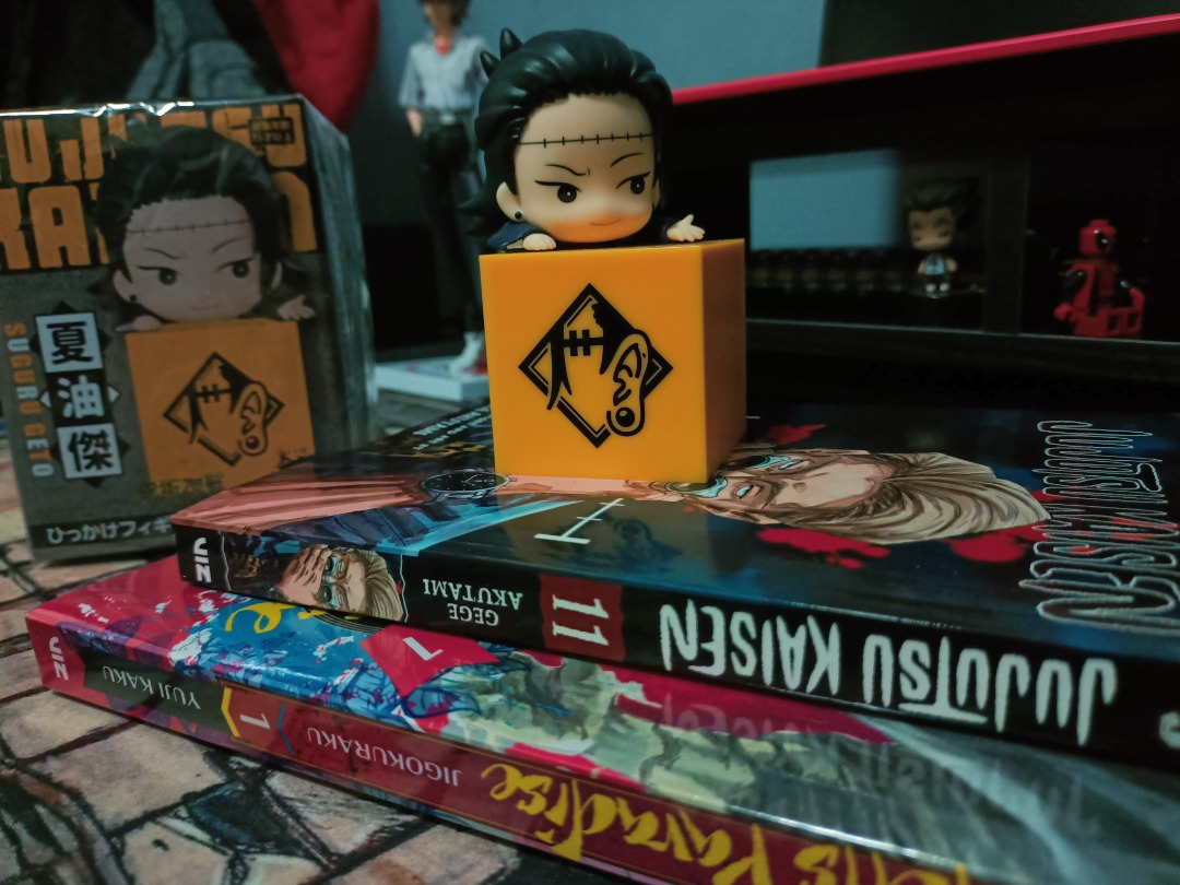 Anime Merch Set: JJK Volume 11 Manga, Hikkake Jujutsu Kaisen Suguru ...