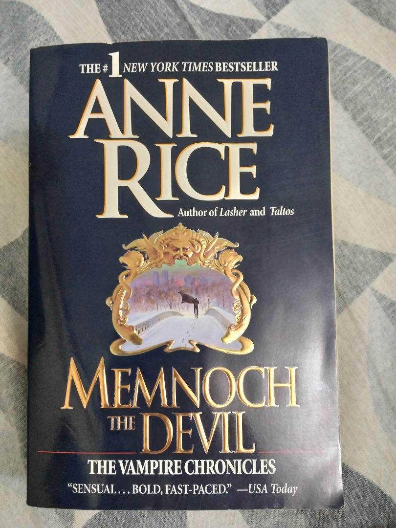 Anne Rice: Memnoch the Devil, Hobbies & Toys, Books & Magazines ...