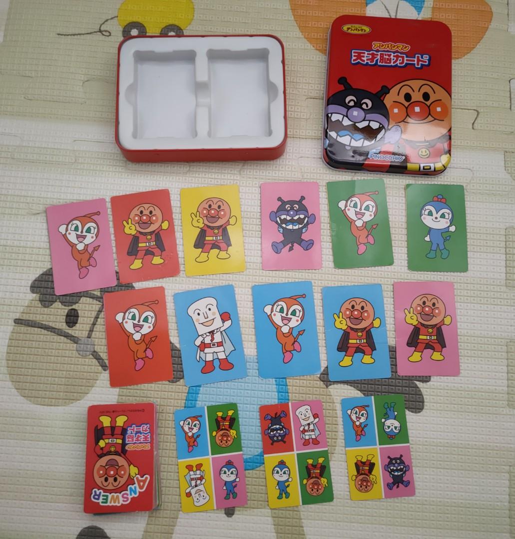 Anpanman Memory Card Game, Hobbies & Toys, Toys & Games on Carousell