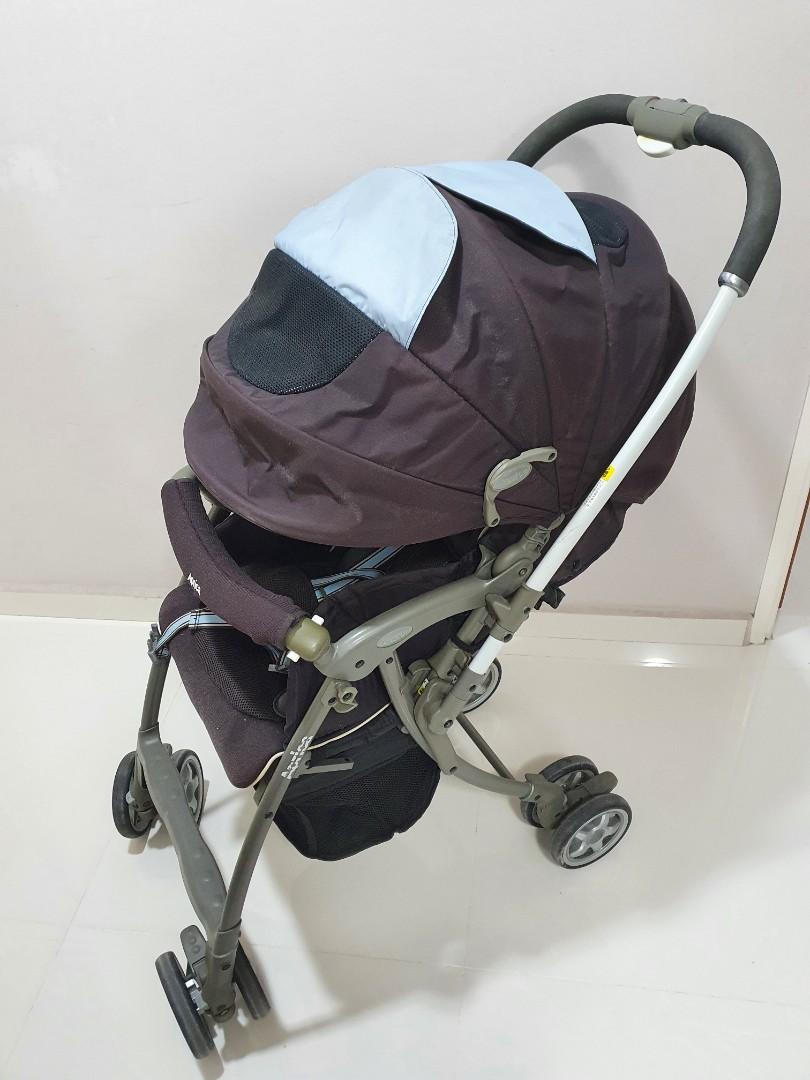 Aprica Stroller (4 wheel drive, lightweight, reversible, many features ...