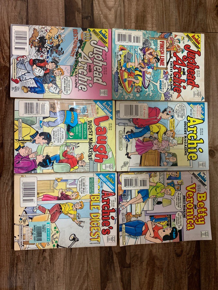 Archie Digest Magazine Comic book, Hobbies & Toys, Books & Magazines ...