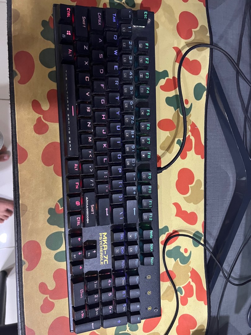 Armageddon MKA-7C top line gaming keyboard, Computers & Tech, Parts ...