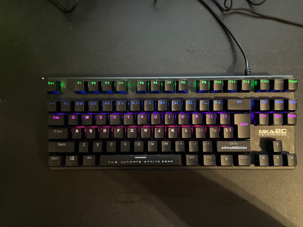 Armaggeddon MKA-2C Gaming Keyboard, Computers & Tech, Parts ...