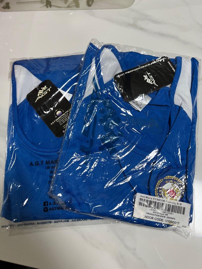 SAF army running vests (assorted), Men's Fashion, Activewear on Carousell