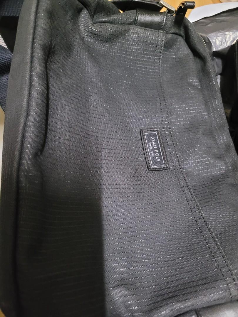Beanpole Men's sling canvas and leather camera bag, Men's Fashion, Bags ...
