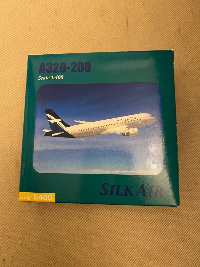 Authentic 1:400 Silkair Herpa A320-200 (Silk Air, MI), Hobbies & Toys ...