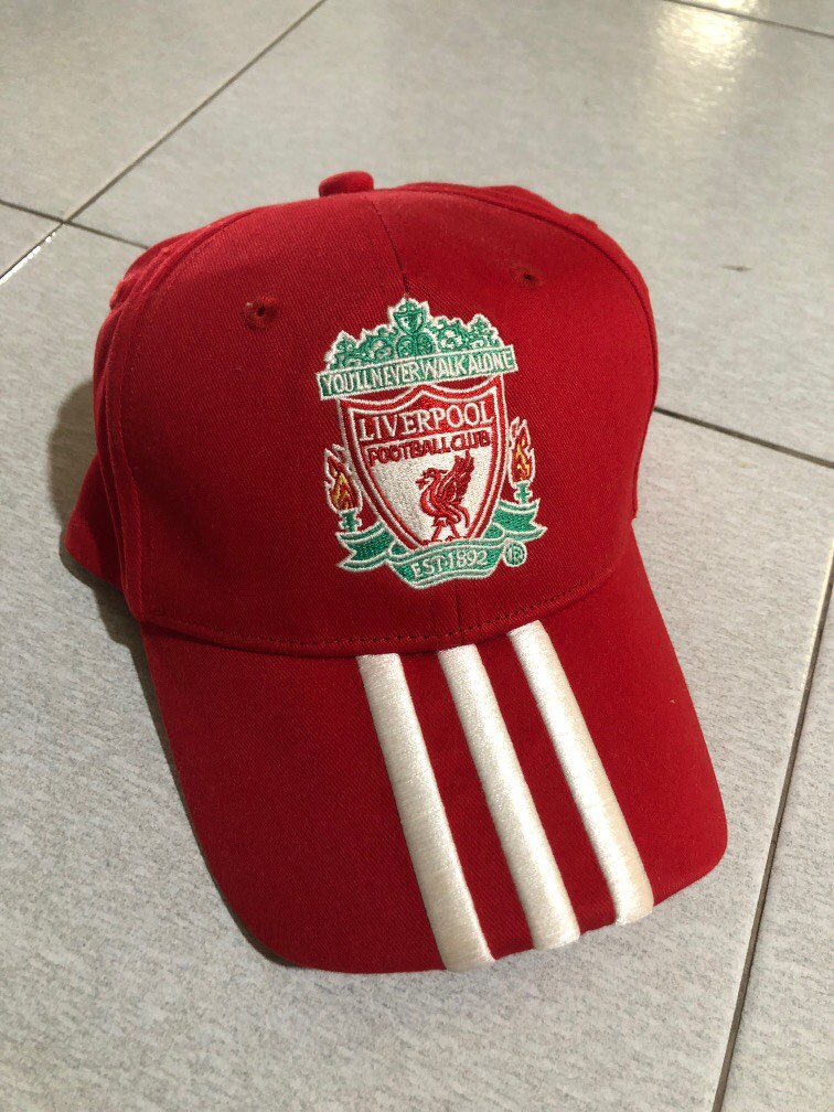 Authentic Adidas Liverpool Cap, Sports Equipment, Sports & Games ...
