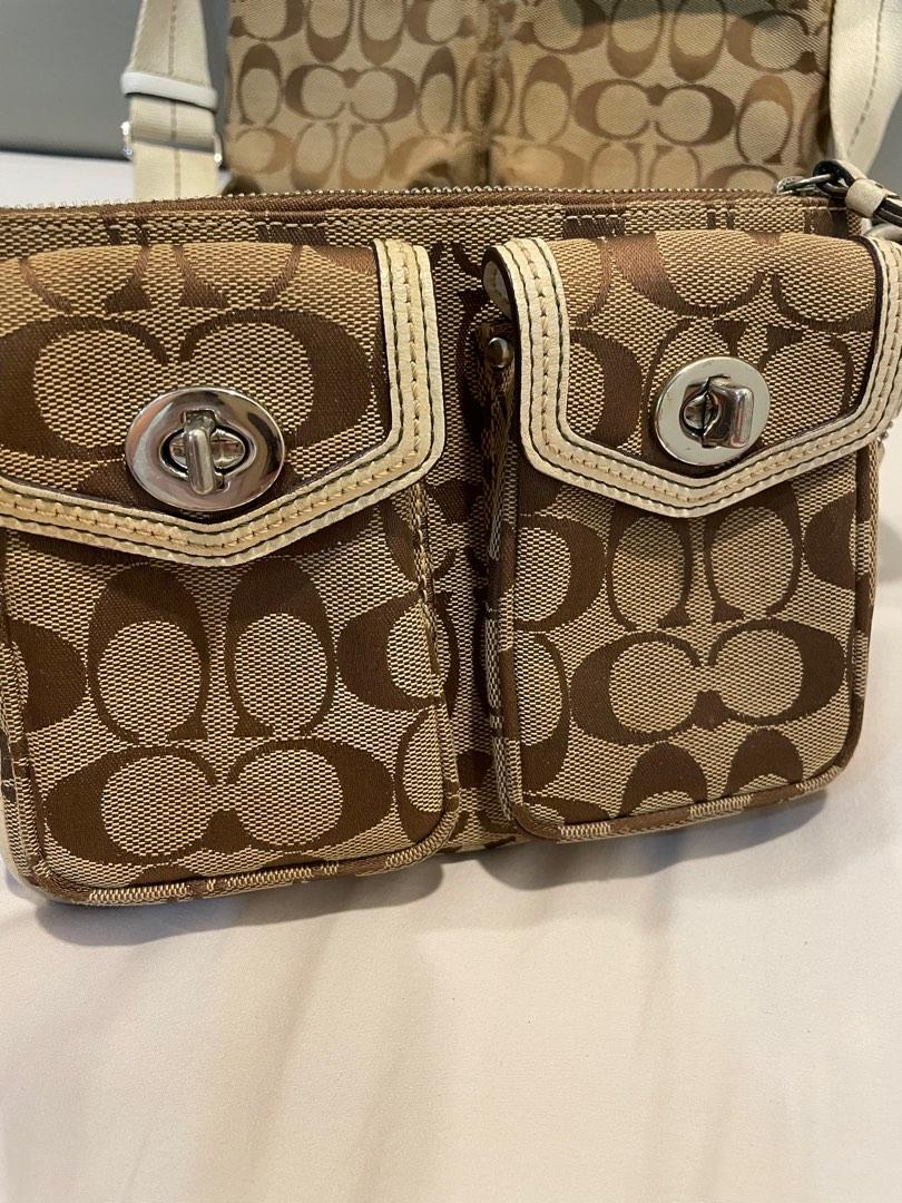 Authentic coach Fanny bag (free sling bag to complement), Women's ...