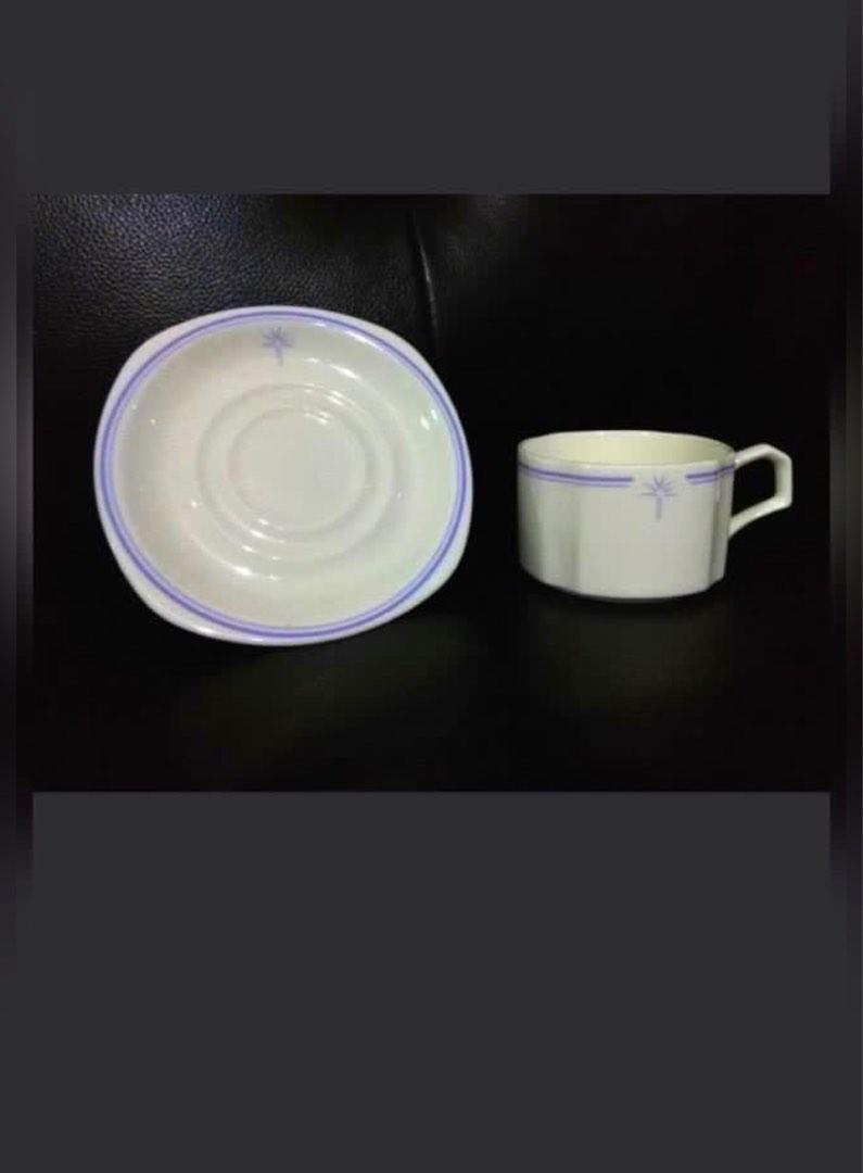 Authentic SIA Raffles Class Cup and Saucer Set (Singapore Airlines, SQ ...