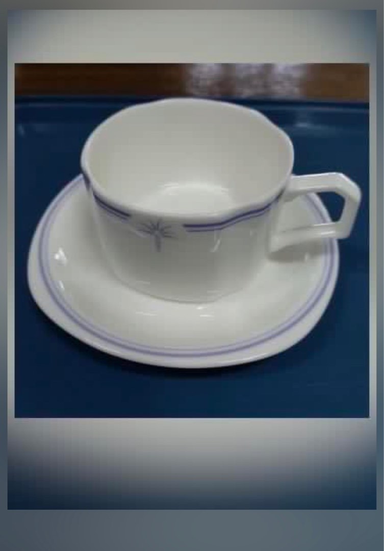 Authentic SIA Raffles Class Cup and Saucer Set (Singapore Airlines, SQ ...