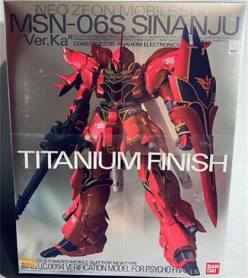 Bandai MG Master Grade Ver.Ka Sinanju Titanium, Hobbies & Toys, Toys ...