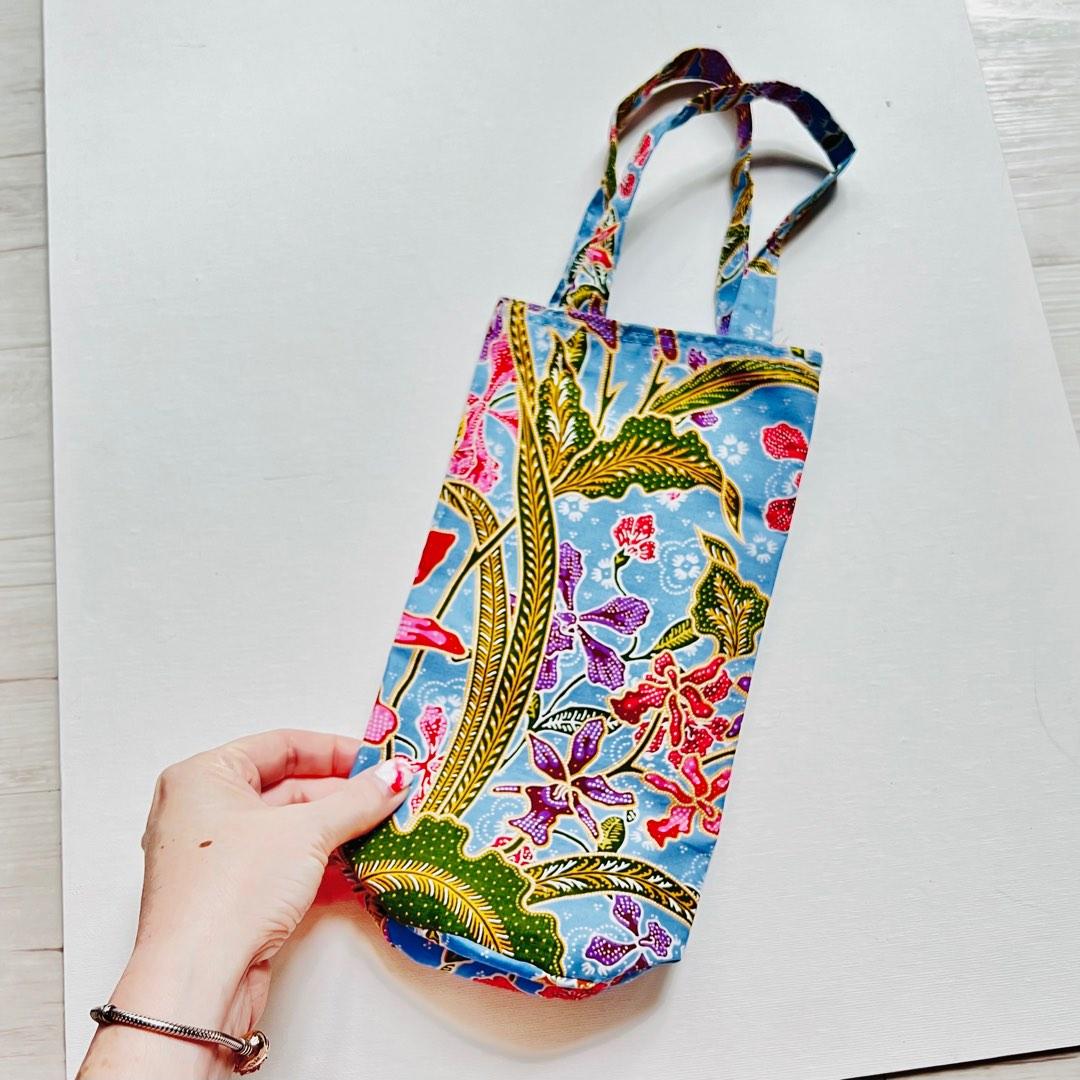 Batik Water Bottle Holder Handmade in Singapore, Furniture & Home ...