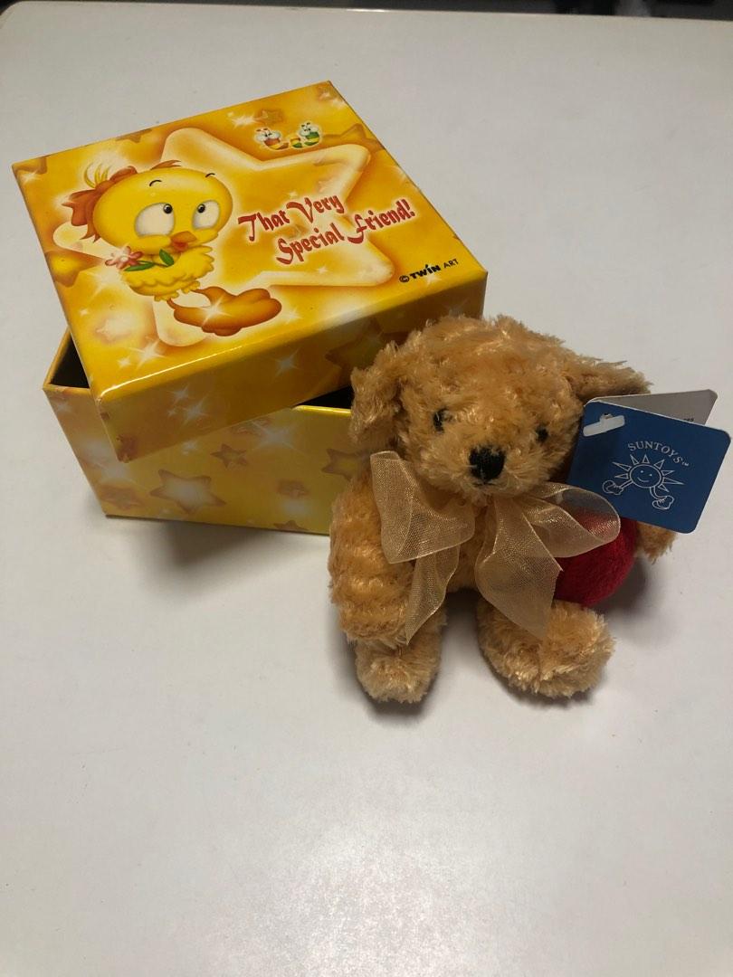 Bear in gift box, Hobbies & Toys, Toys & Games on Carousell