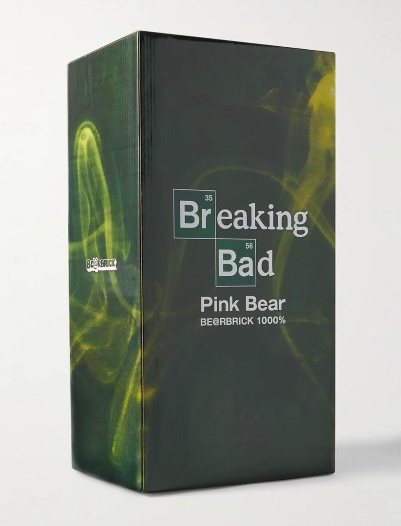 Bearbrick Pink Bear Breaking Bad 1000%, Hobbies & Toys, Toys & Games on ...