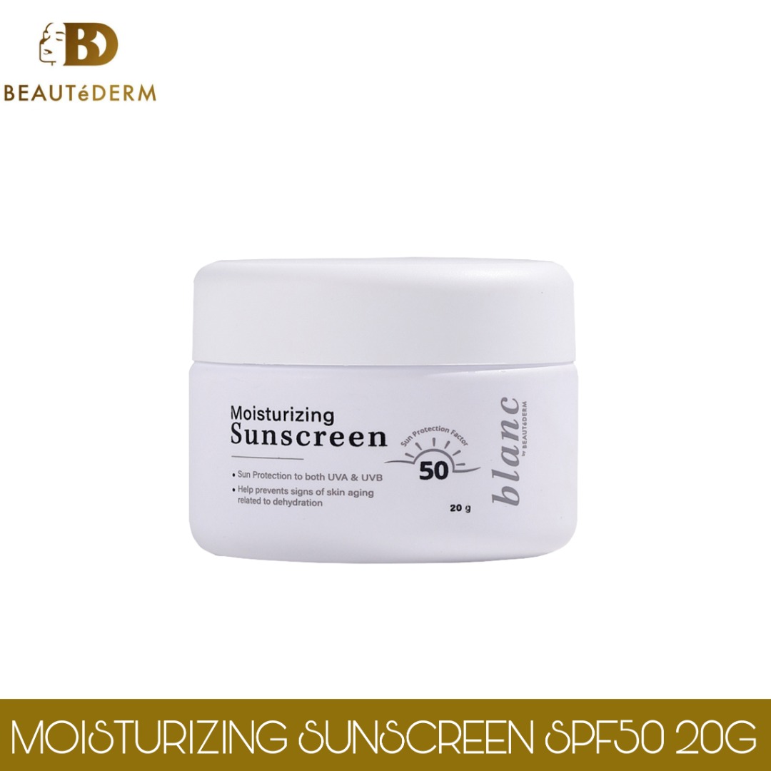 Beautederm Blanc Moisturizing Sunscreen Cream with SPF50 Sunblock Cream ...