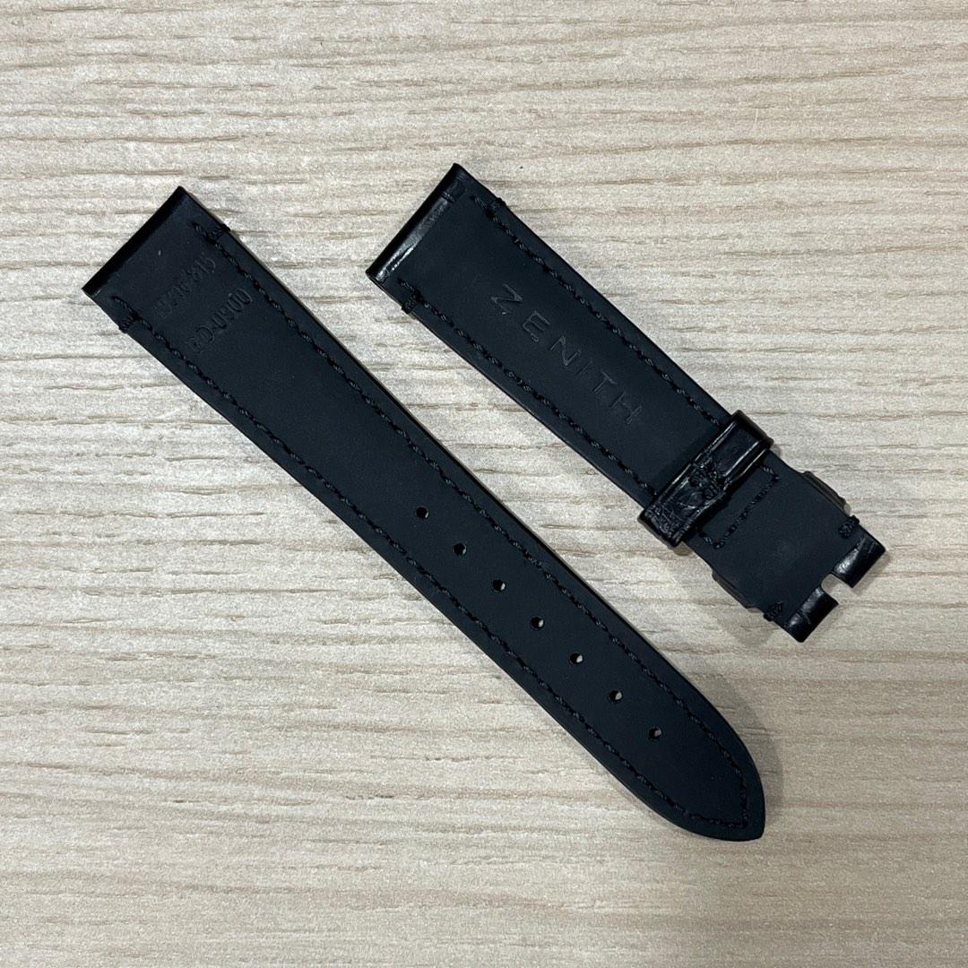 [BN] Original Zenith Crocodile Strap 19/16, Luxury, Watches on Carousell