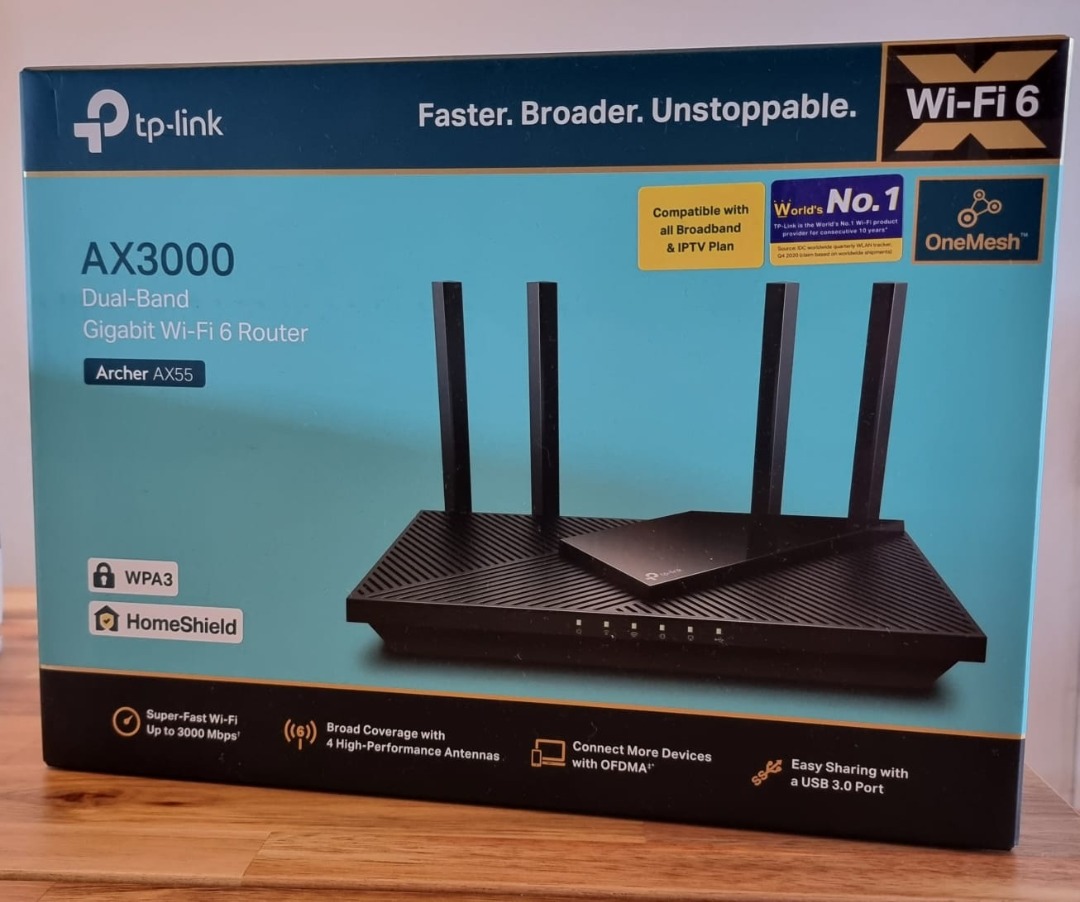 BRAND NEW Wi-Fi ROUTER, TV & Home Appliances, TV & Entertainment, TV ...