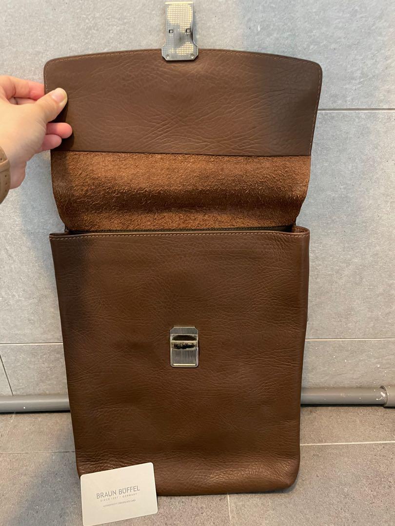 Braun Buffel leather messenger bag, Men's Fashion, Bags, Sling Bags on ...