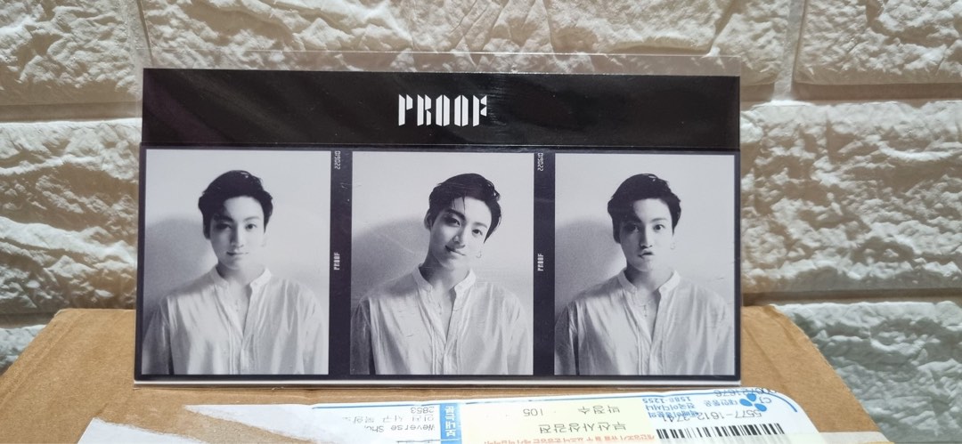 BTS Jungkook / JK Proof POB Triptych, Hobbies & Toys, Memorabilia & Collectibles, K-Wave on ...
