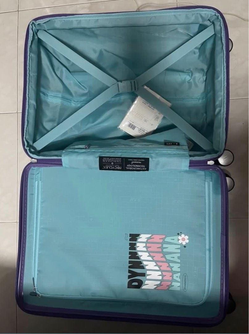 BTS SAMSONITE LIMITED EDITION CHECKED IN LUGGAGE (Purple), Hobbies ...