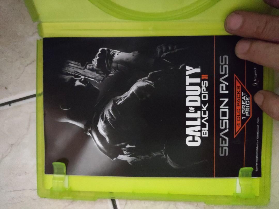 Call of duty black ops II Xbox 360 kotak CD sahaja, Video Gaming, Video ...