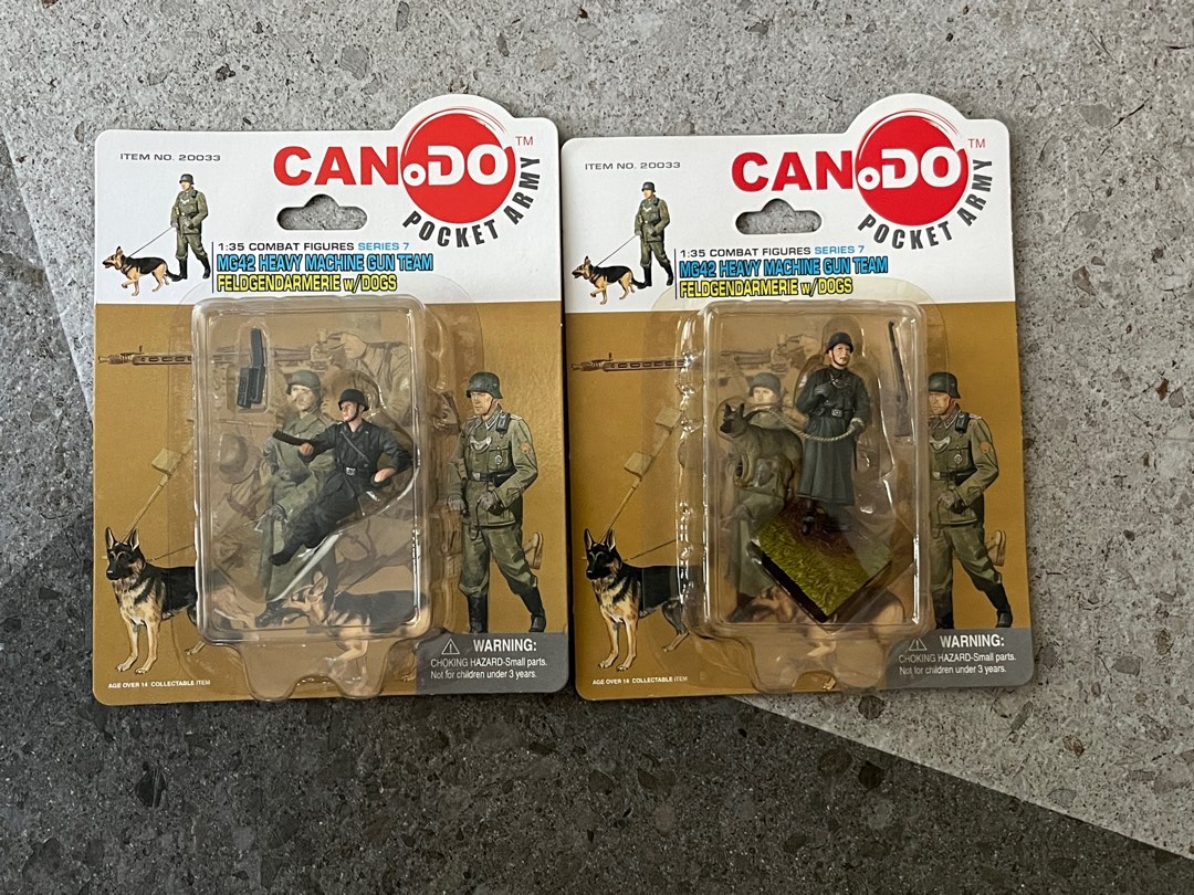 Can do pocket army dragon model 1:35 combat figure 模型 軍隊, 興趣及遊戲, 玩具 ...