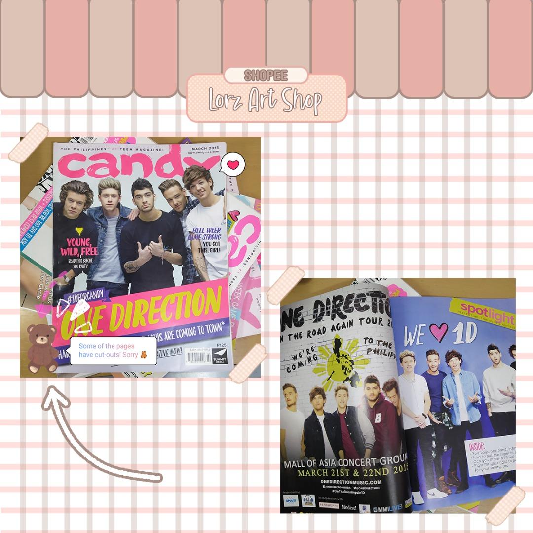 Candy Magazine Candy Mag Old Publish Teen Magazine One Direction 2182