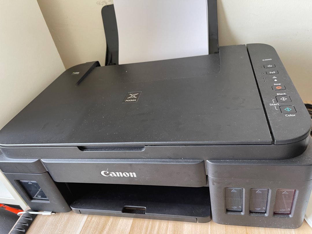Canon Pixma G3000 printer, Computers & Tech, Printers, Scanners ...