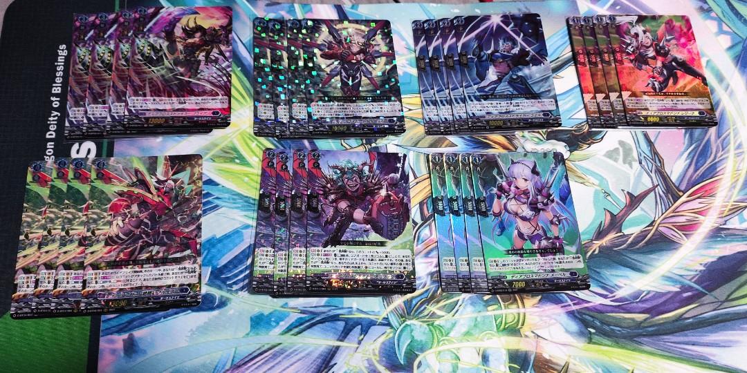 Cardfight Vanguard D-Standard Bruce deck, Hobbies & Toys, Toys & Games ...