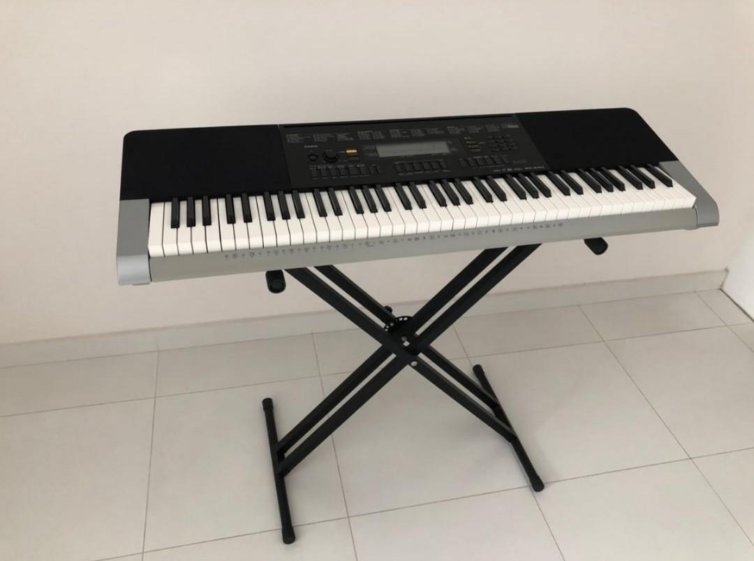 CASIO WK-240 76 Key, Hobbies & Toys, Music & Media, Musical Instruments ...
