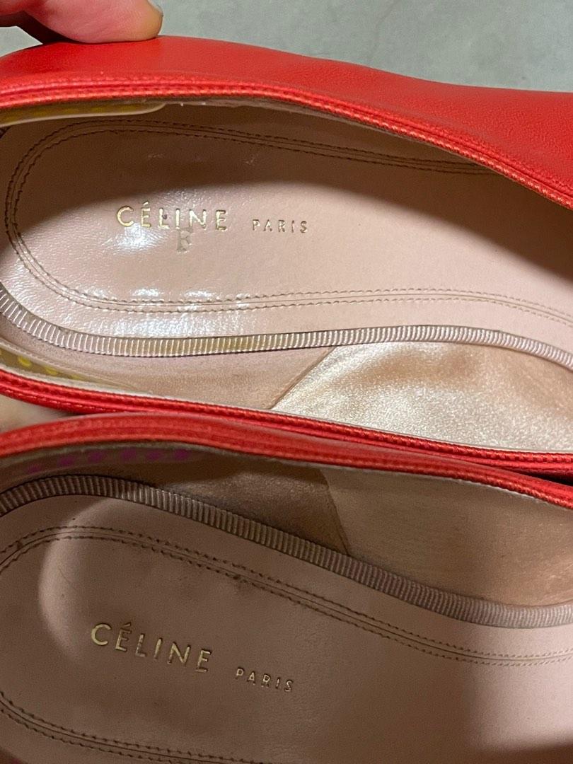 Celine Heels in Red EU 37.5, Women's Fashion, Footwear, Heels on Carousell