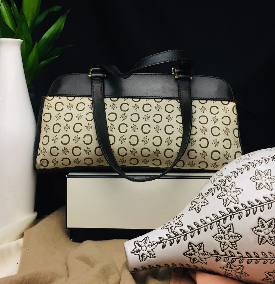 Celine Monogram Mini Handbag, Luxury, Bags & Wallets on Carousell