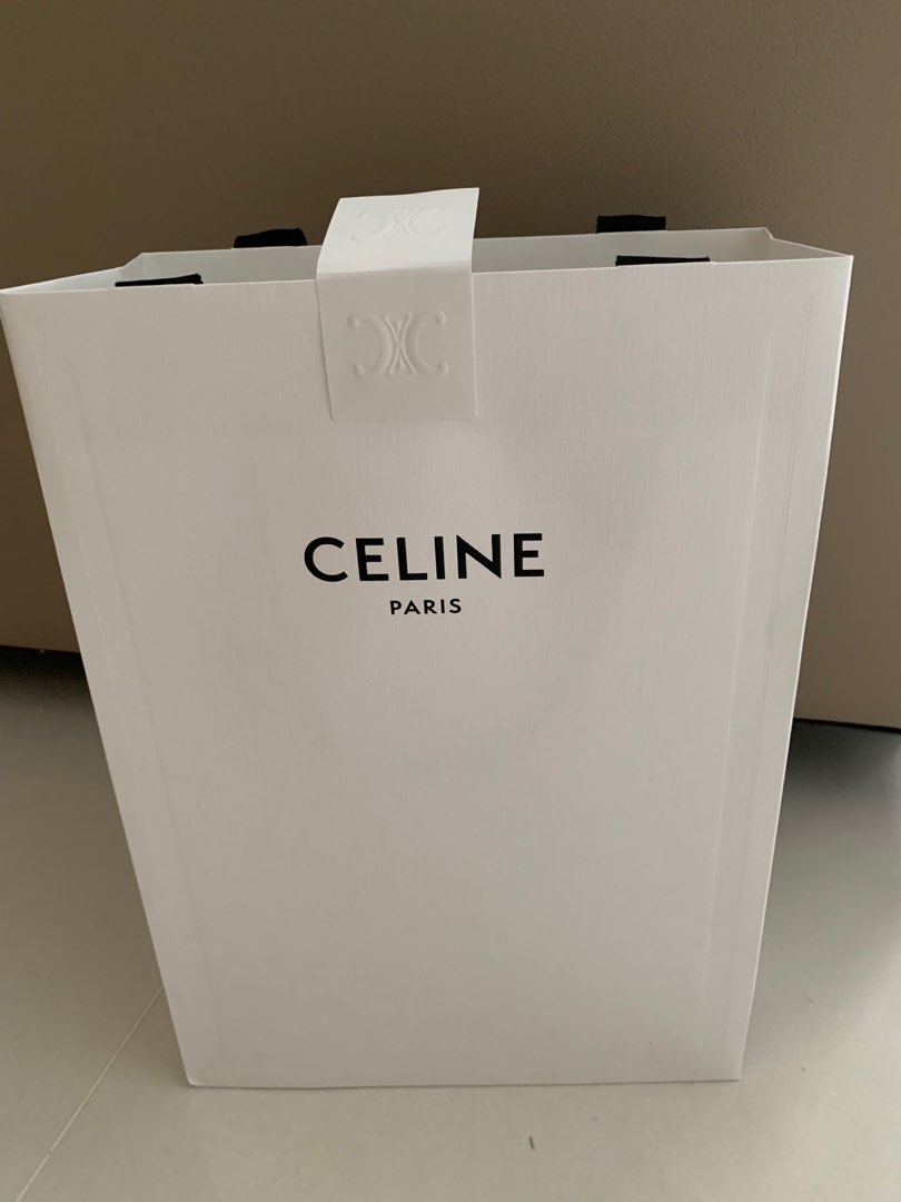 Celine paper bag, Luxury, Accessories on Carousell
