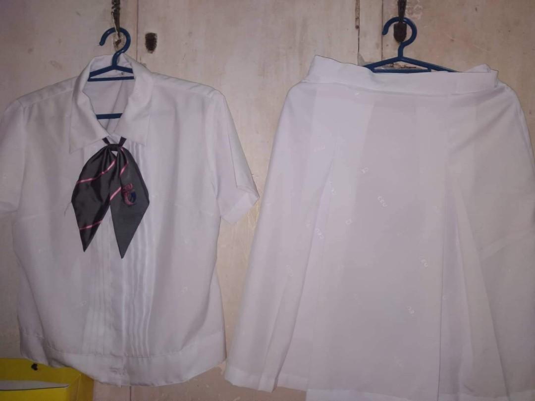 CEU College Science Uniform Set (S-XL), Women's Fashion, Tops, Blouses ...