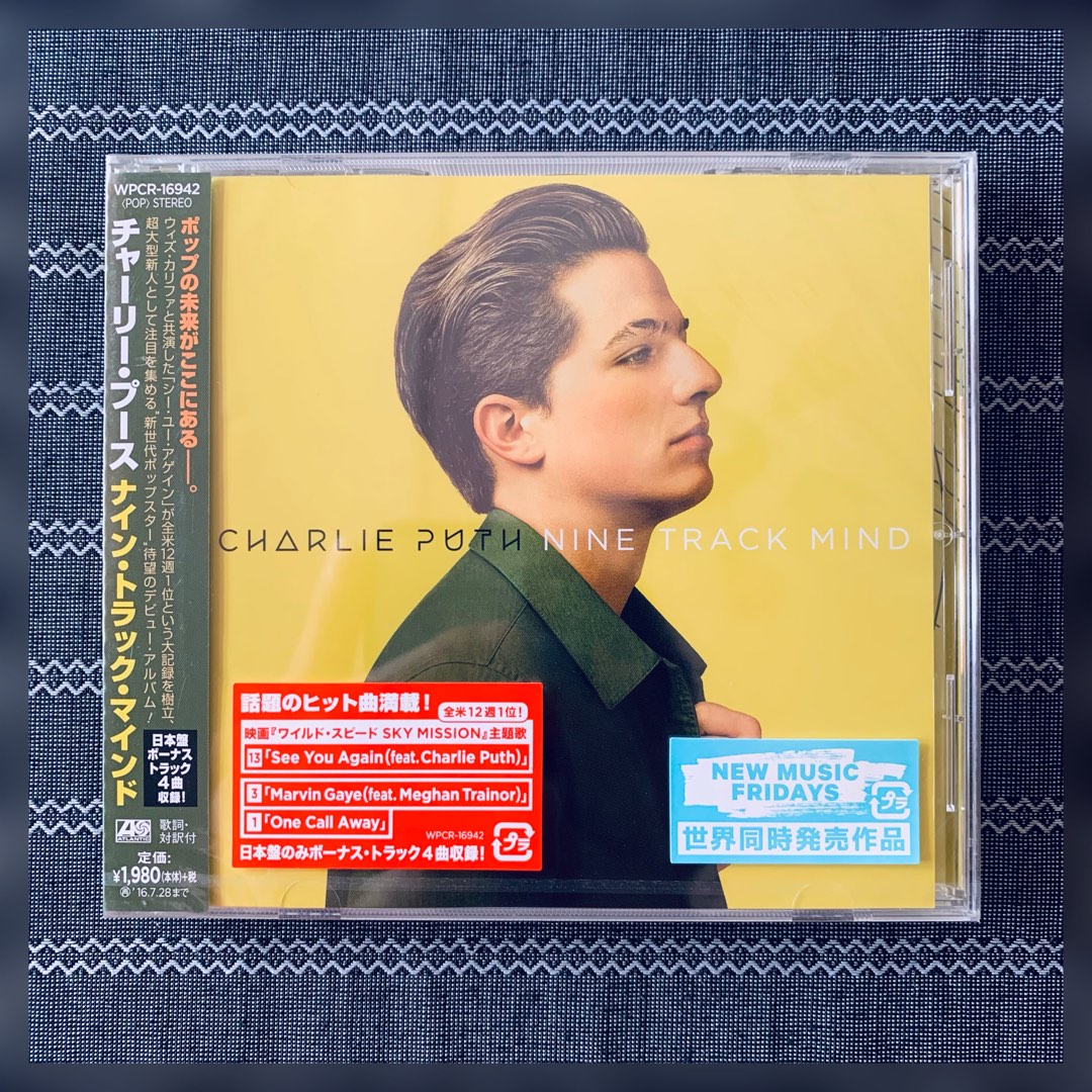 Charlie Puth - Nine Track Mind [Japan Edition] CD, Hobbies & Toys ...